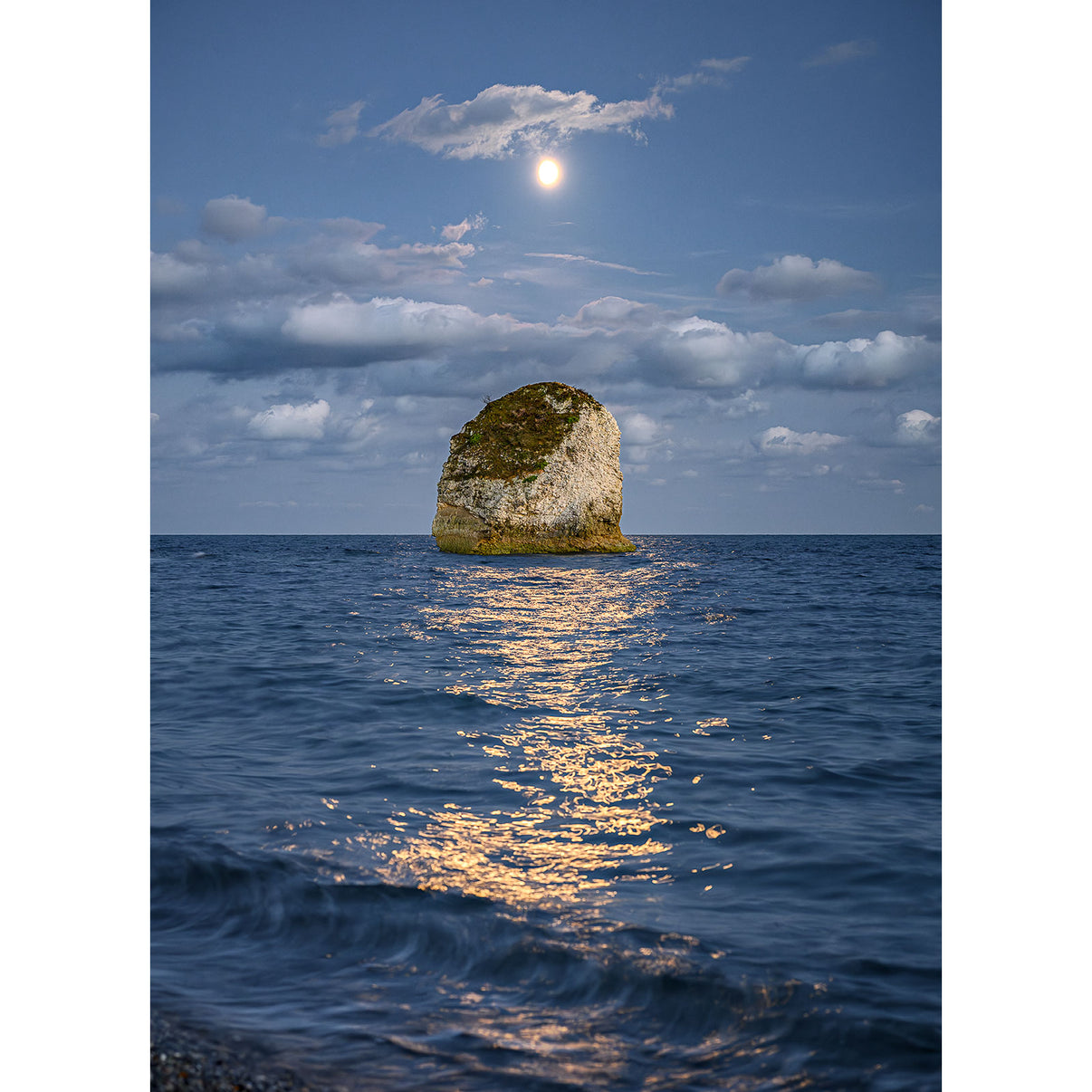 Moonlit Sea, Freshwater Bay – Available Light Photography